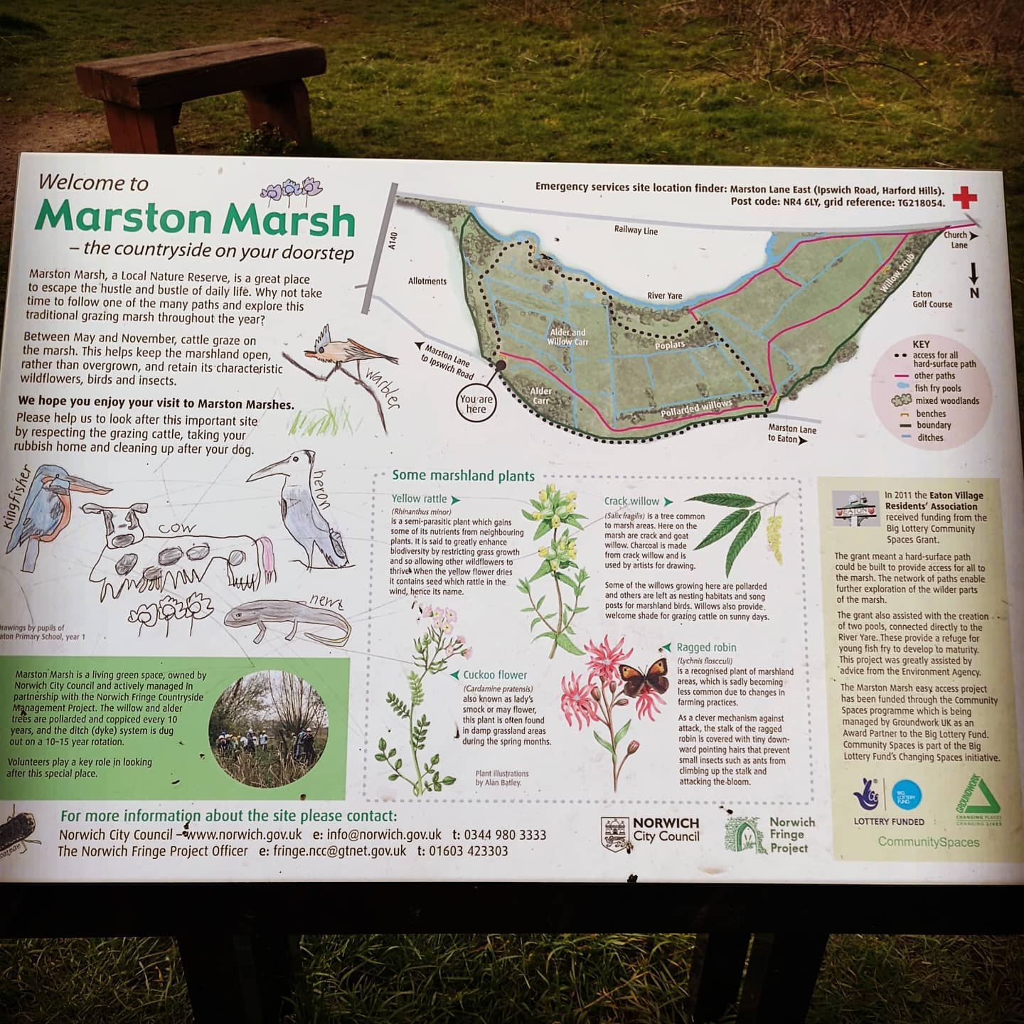Marston Marsh - Routes for Little Boots