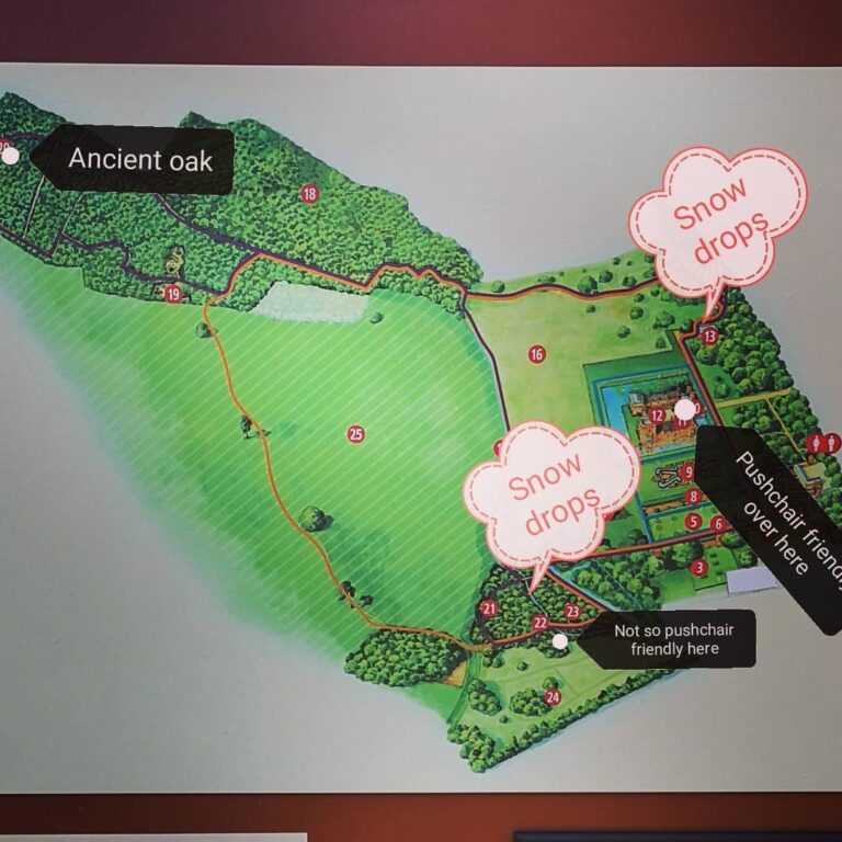 Oxburgh Hall - Routes for Little Boots